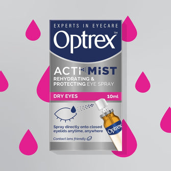 Optrex ActiMist Double Action Spray Dry Irritated Eyes 10ml | Gadcet UK