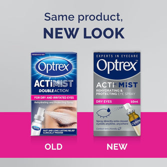 Optrex ActiMist Double Action Spray Dry Irritated Eyes 10ml | Gadcet UK